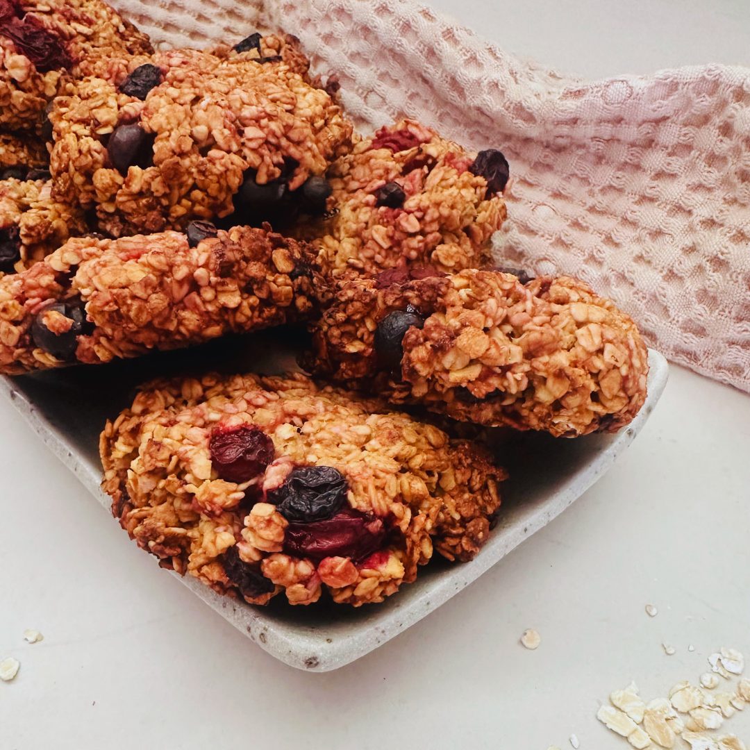 Cookies aux fruits rouges - The French Nutrition