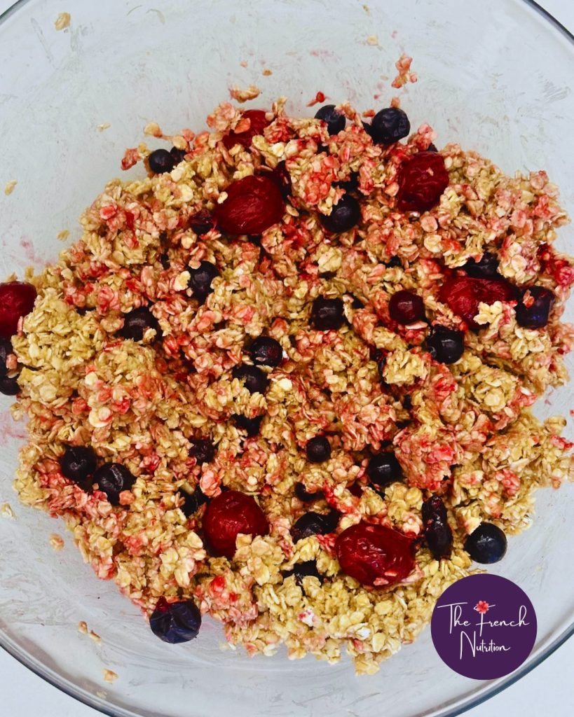 Cookies aux fruits rouges - The French Nutrition