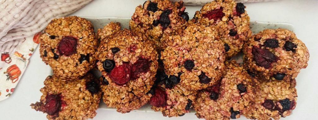 Cookies aux fruits rouges - The French Nutrition